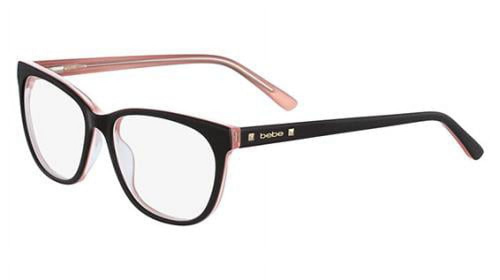 Bebe Men's BB5108 210 Topaz Rectangular Plastic Frame Eyeglasses with ...