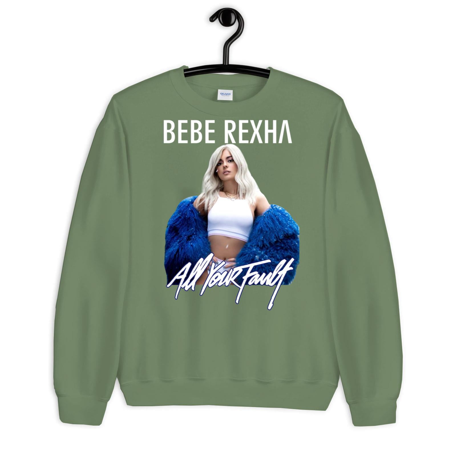 Bebe Rexha T-Shirt Black Short Sleeve Gift For Fan All Size Shirt ...