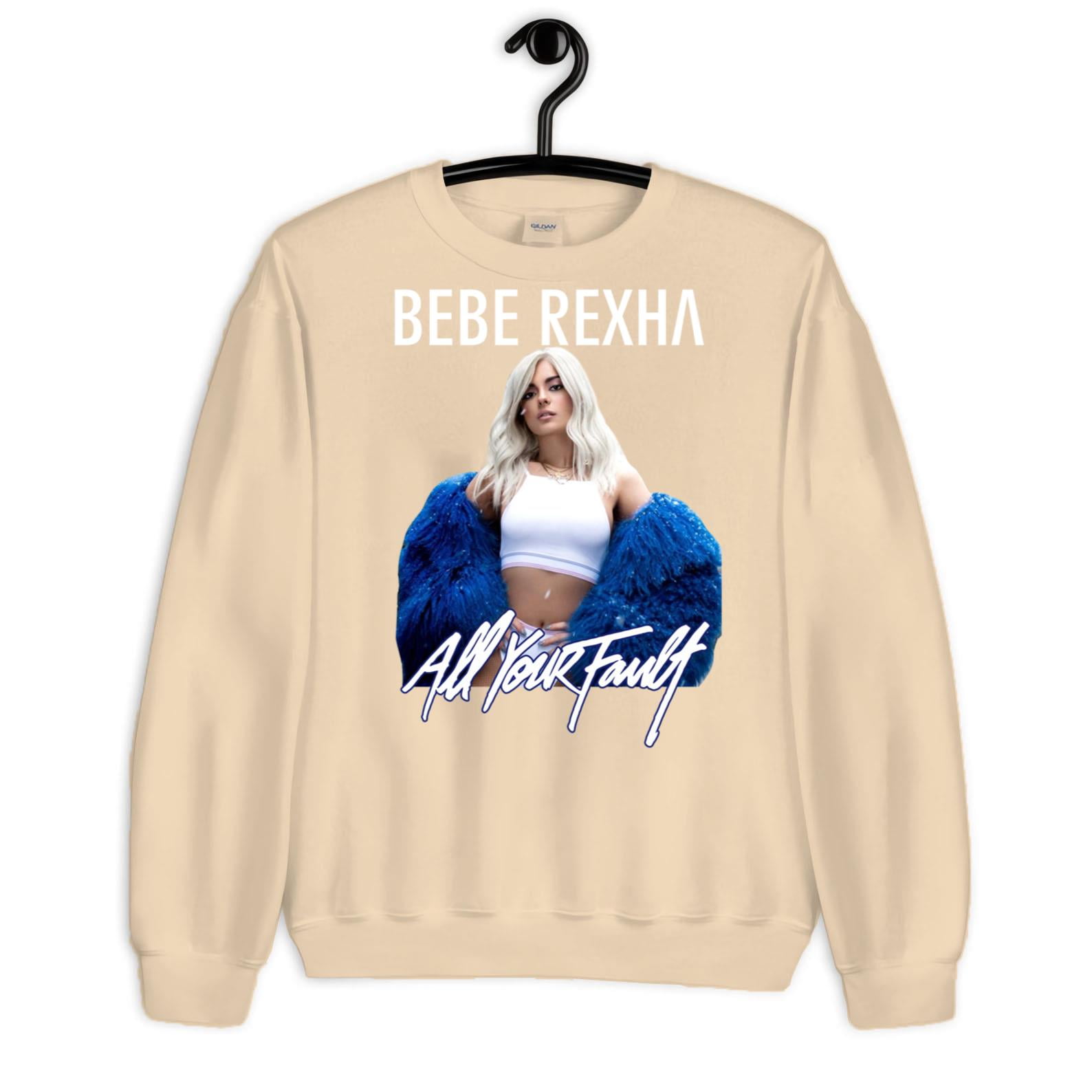 Bebe Rexha T-Shirt Black Short Sleeve Gift For Fan All Size Shirt ...