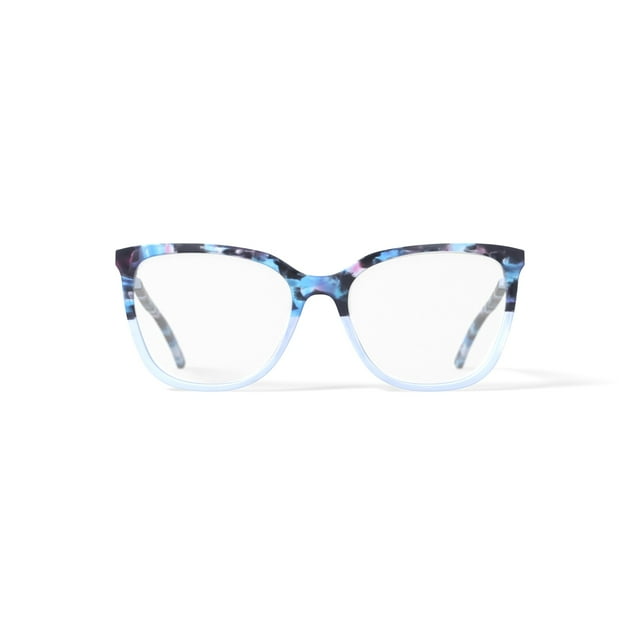 Bebe Women's BB4191 Prescription Eyeglasses with Case, Blue Gradient ...