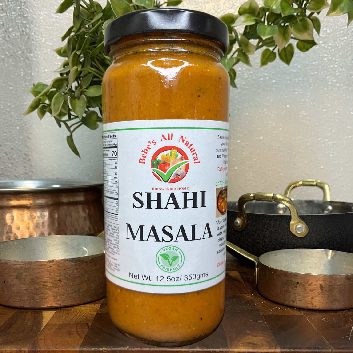 Bebe's All Natural- Shahi Masala-Vegan, 12.5oz/ 350 Grams - Walmart.com