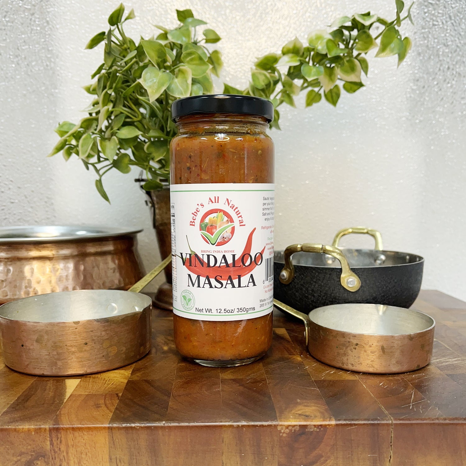 Bebe's All Natural- Vindaloo Masala Vegan , 12.5 oz/ 350 Grams ...