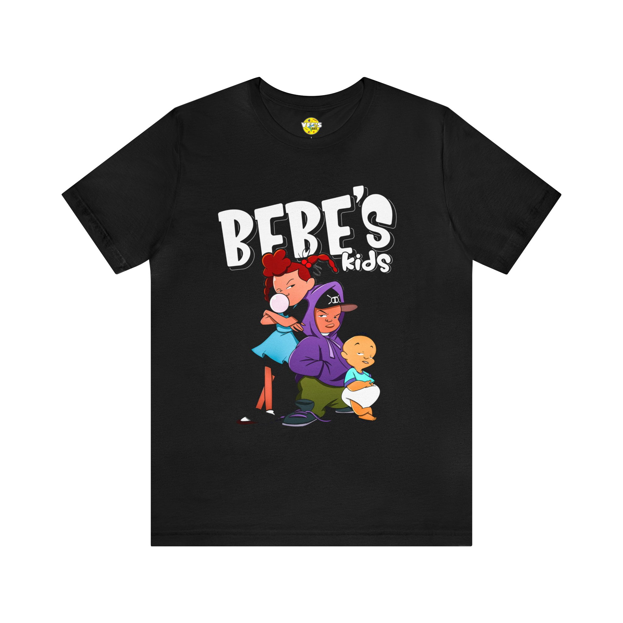 Bebe's Kids Retro Cartoon Short Sleeve T-Shirt - 90s Nostalgia Tee ...