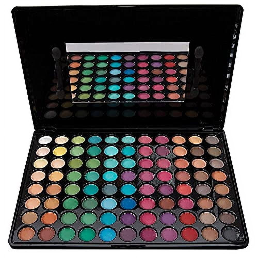 Bebeautiful Professional Makeup Eyeshadow Palette with Applicators, 88 ...