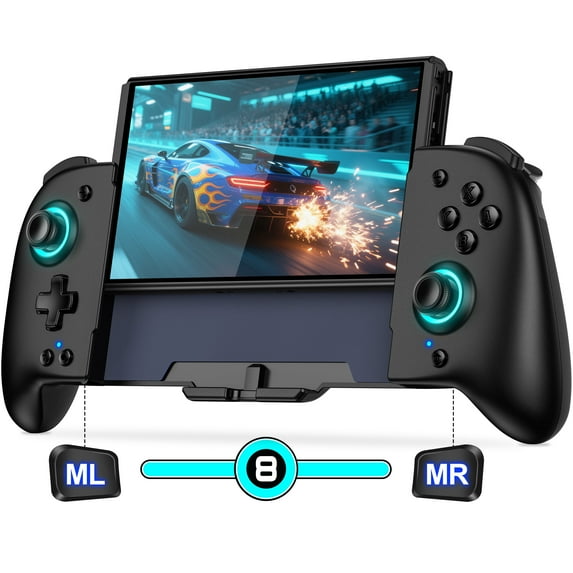 Beboncool Switch Controller - Customizable Turbo Buttons with HD Rumble ...
