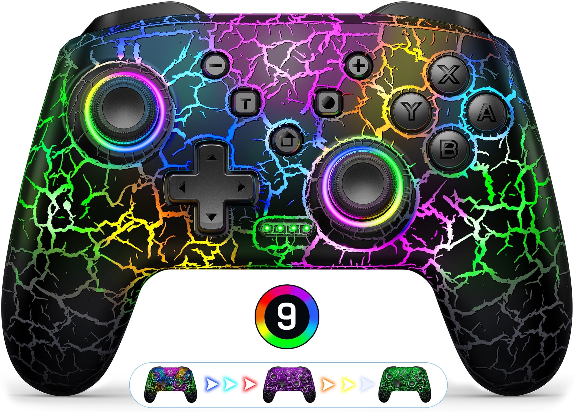 Beboncool Switch Oled Controller for Switch 2 ,Wireless Pro Controller Work for PC - Walmart.com