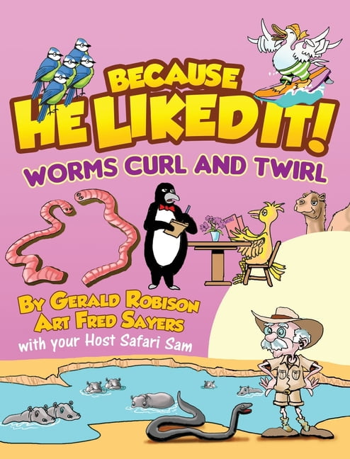 Because He Liked It Worms Curl and Twirl, (Hardcover) - Walmart.com