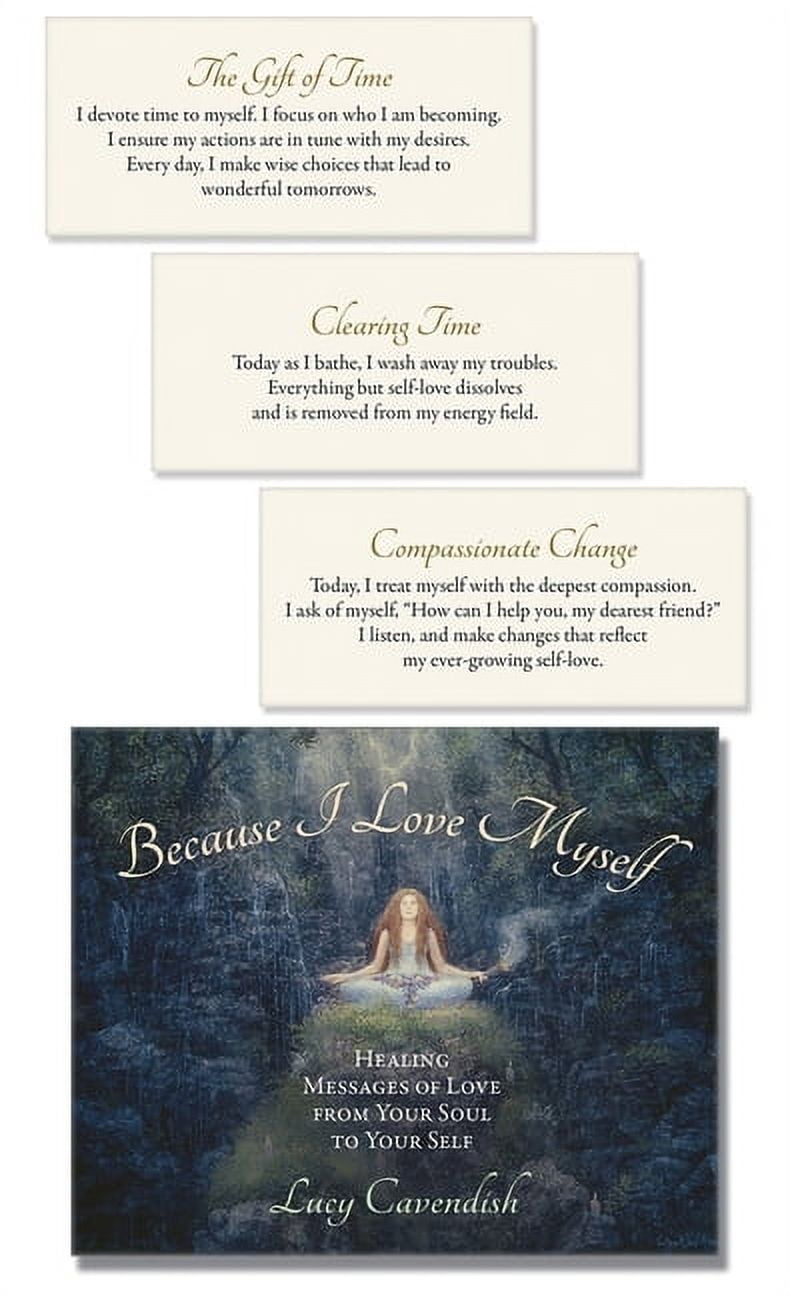Because I Love Myself Affirmation Deck: Healing Messages of Love from ...