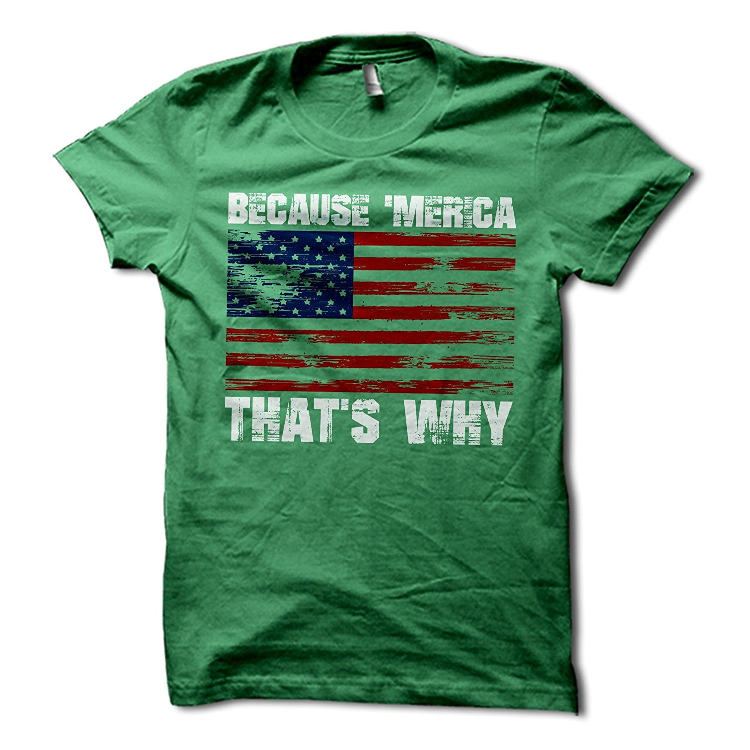 Because Merica Thats Why Shirt - USA Tshirt - America Tee - Merica T ...