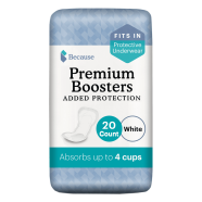 LivDry Unisex Incontinence Booster Pads | Extra Absorbent Passthrough ...