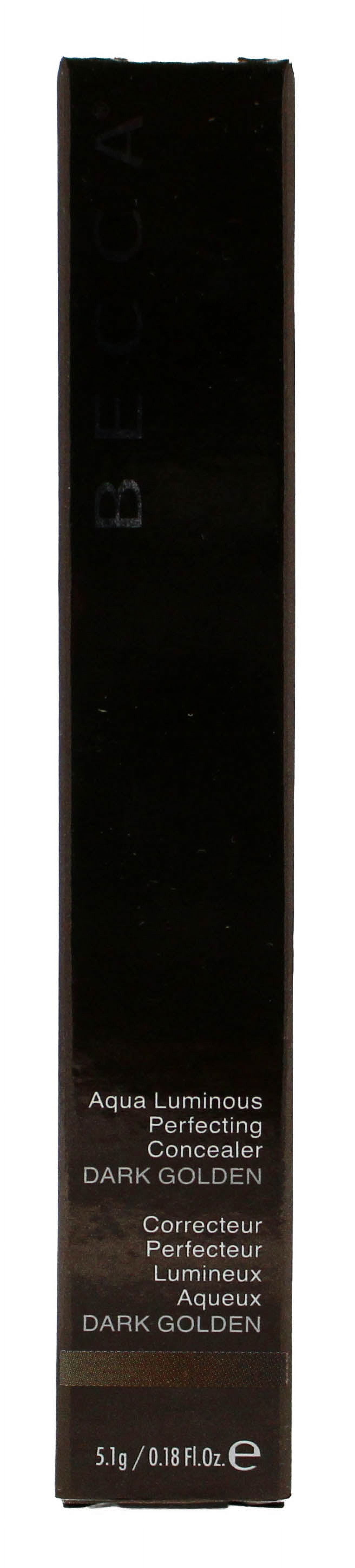 Becca Aqua Luminous Perfecting Concealer Dark Golden 0.18 Ounce ...