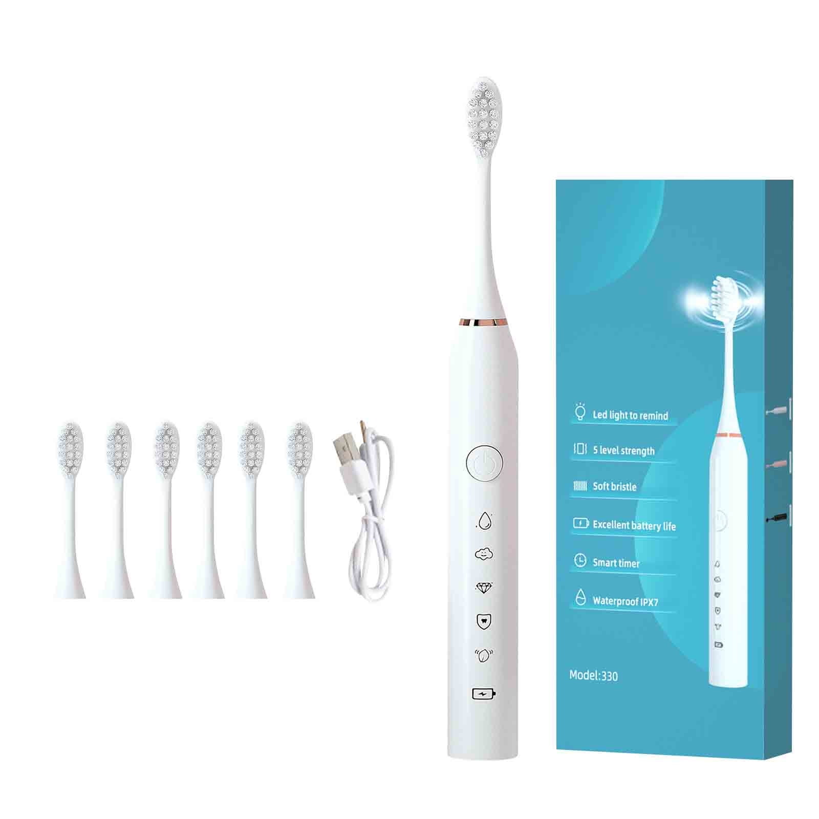 Beccgirl Electric Toothbrush ，Electric Toothbrush for Adults ...