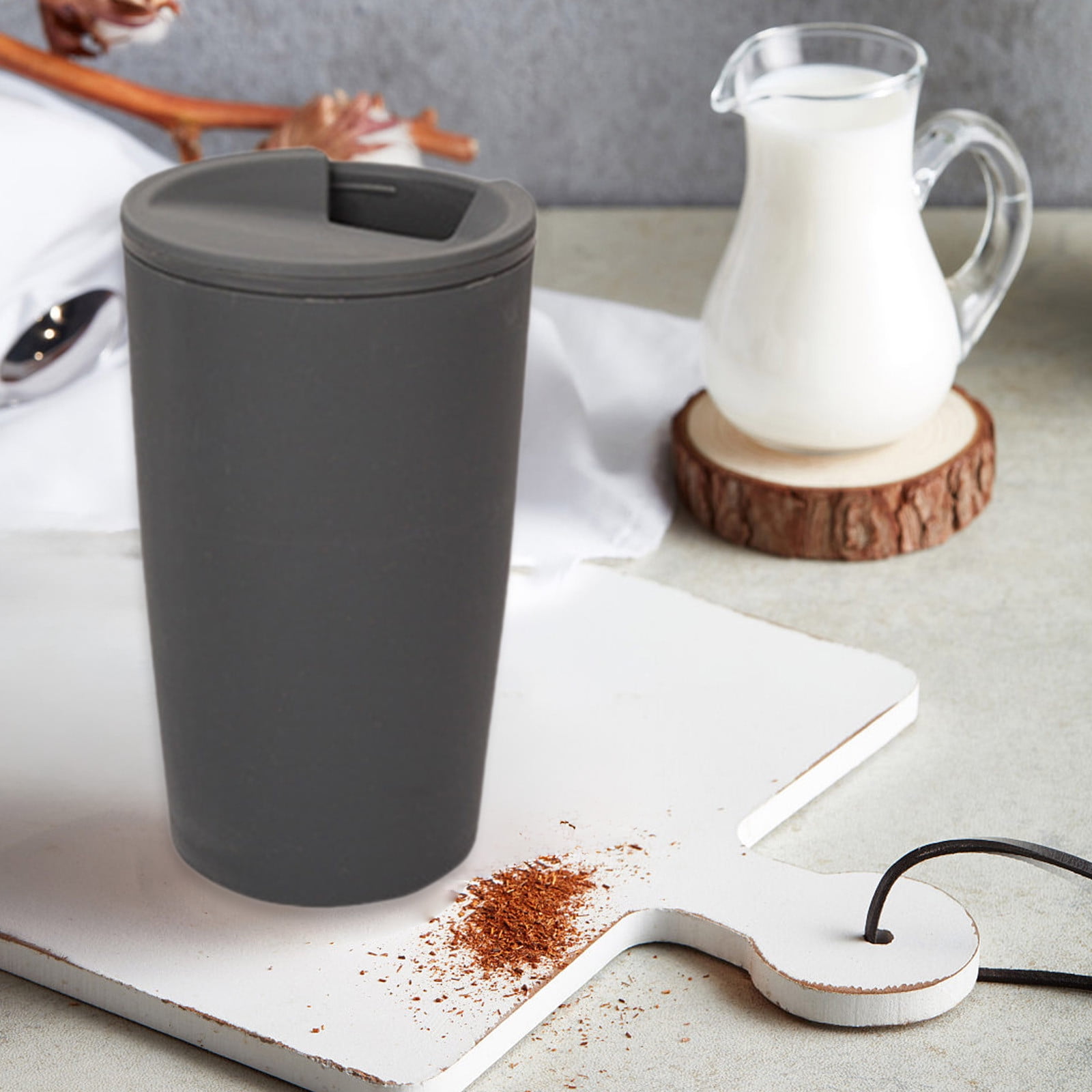 Beccgirl Travel Coffee Mug,Vacuum Insulated,Reusable Coffee Cup, with ...