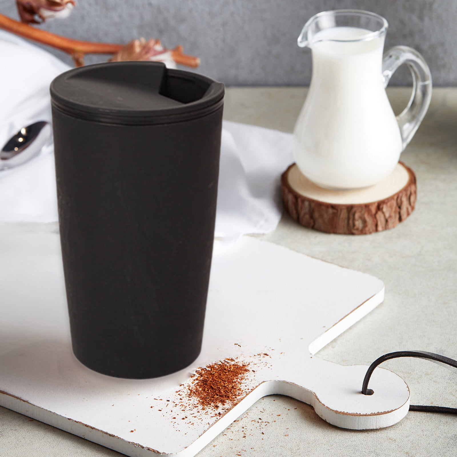 Beccgirl Travel Coffee Mug,Vacuum Insulated,Reusable Coffee Cup, with ...