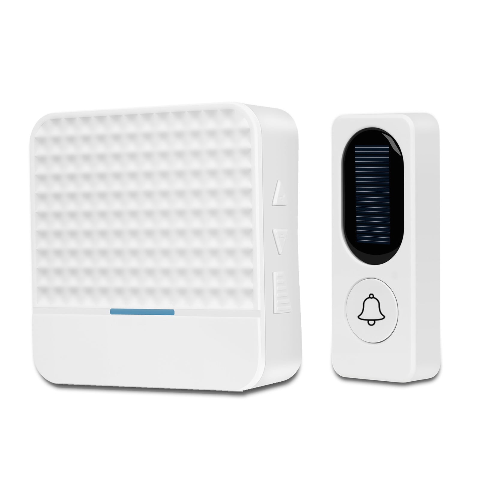 Beccgirl Wireless Doorbell, Waterproof Solar Powered Doorbell,Electric ...