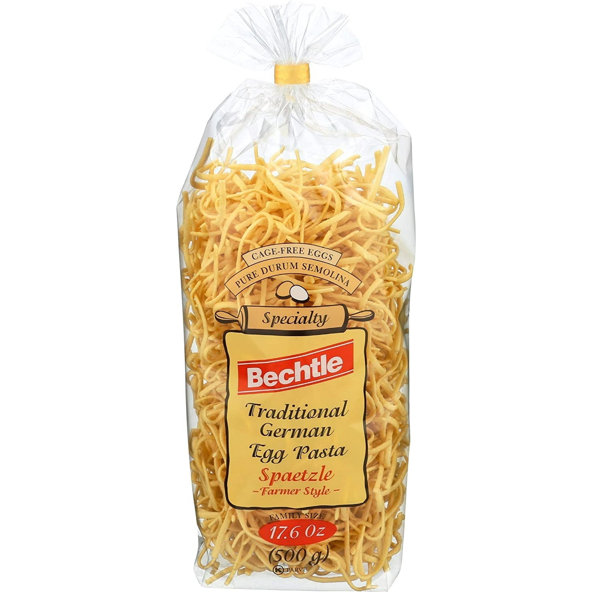 Bechtle Traditional German Egg Pasta Spaetzle Farmer Style - 17.6 oz ...
