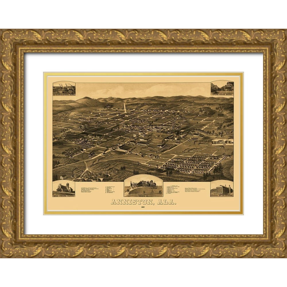 Beck 24x18 Gold Ornate Wood Framed with Double Matting Museum Art Print ...