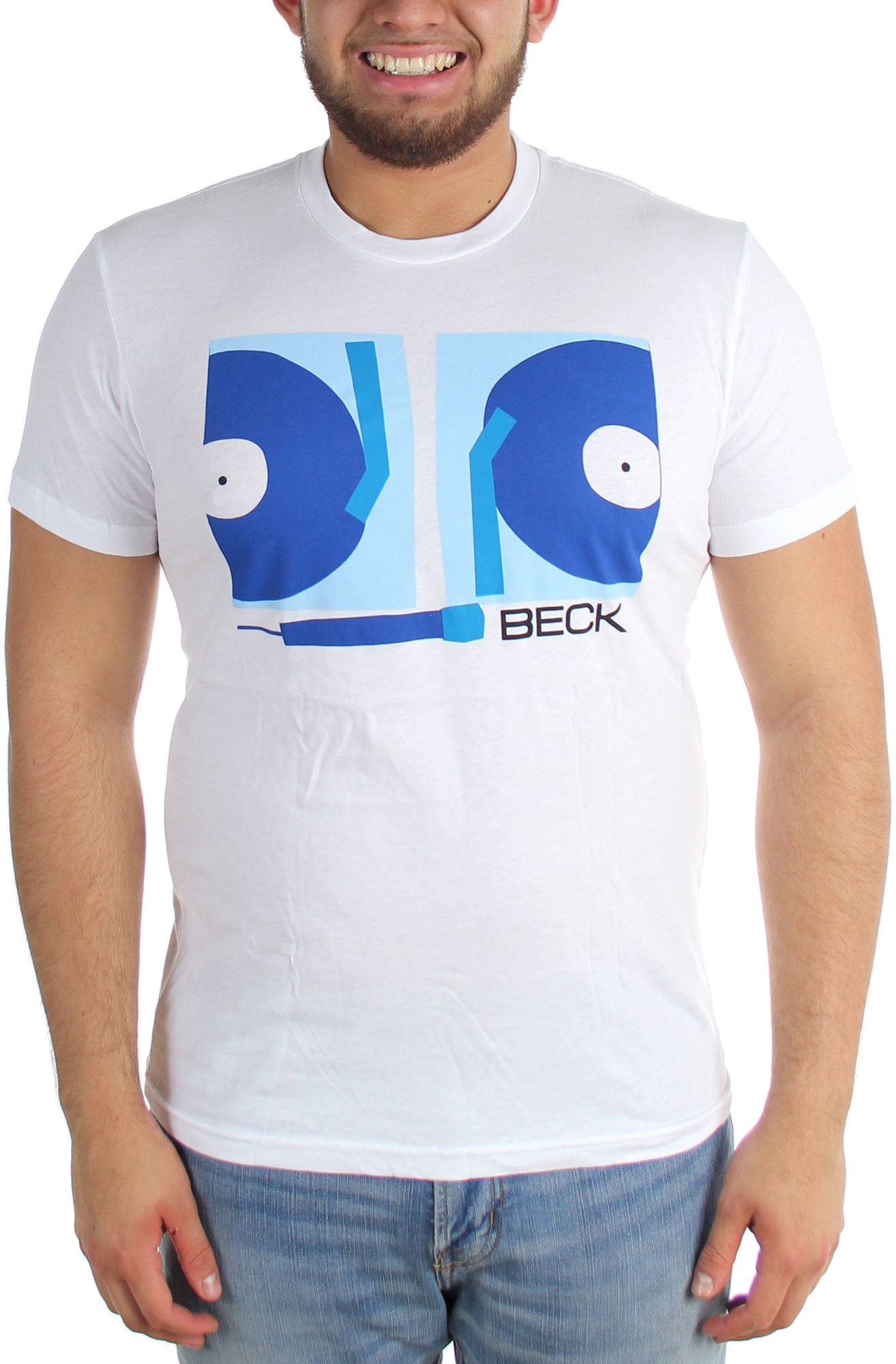 Beck - Mens Turntables Fitted T-Shirt - Walmart.com
