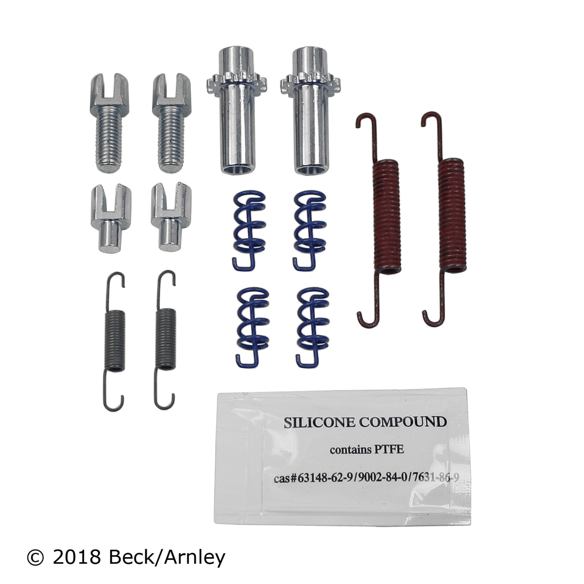 BeckArnley 084-1827 Emergency Brake Shoe Hardware Kit - Walmart ...