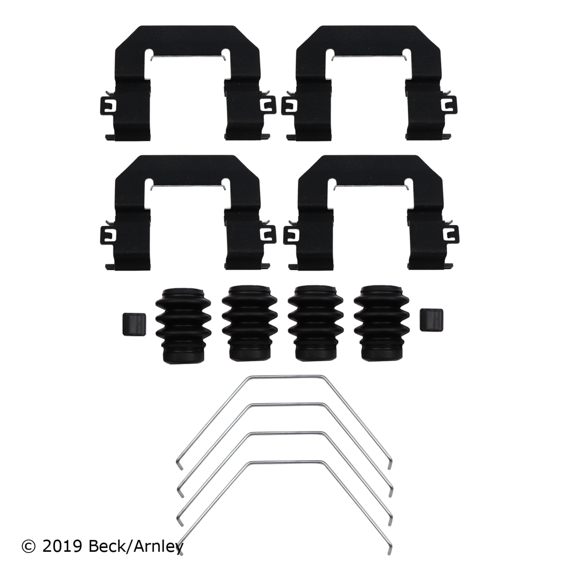 BeckArnley 084-2186 Disc Brake Hardware Kit - Walmart Business Supplies