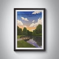 Beckenham Place Park Lewisham London Swimming Lake Decor Unframed Paper ...