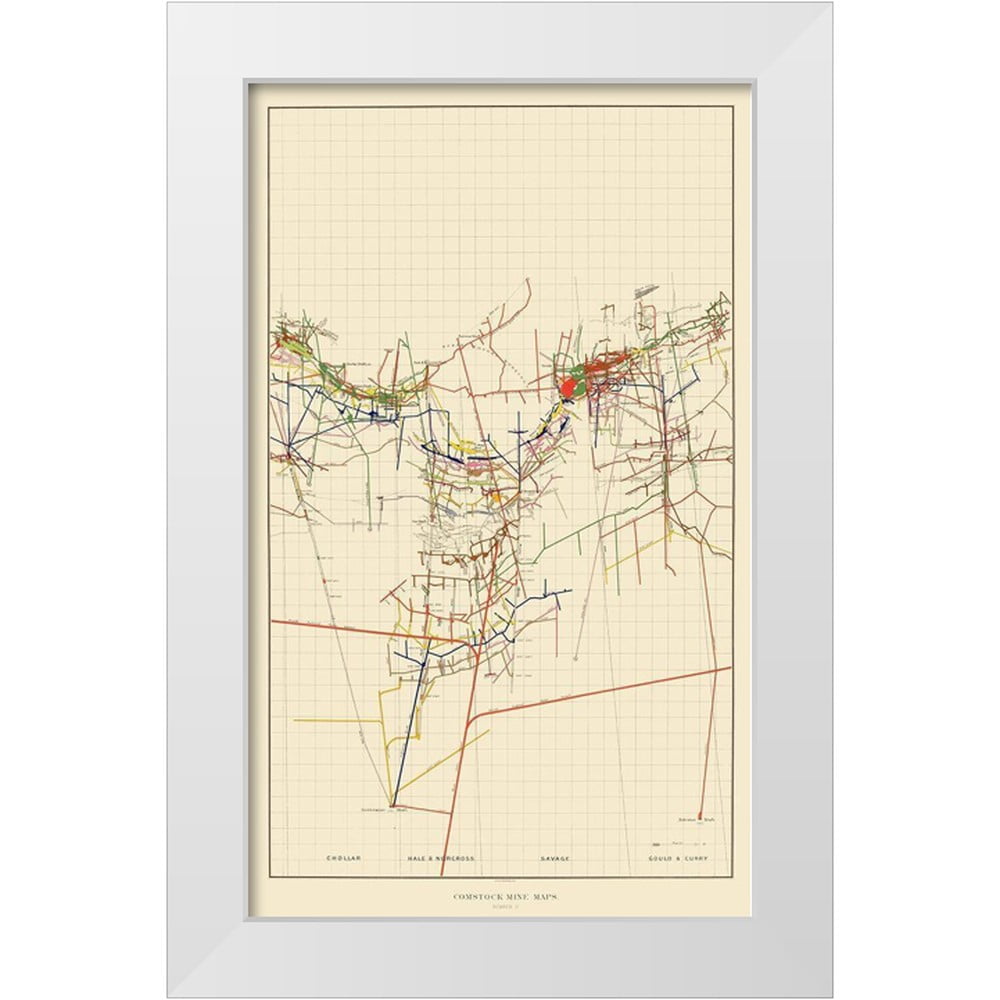 Becker 10x14 White Modern Wood Framed Museum Art Print Titled ...