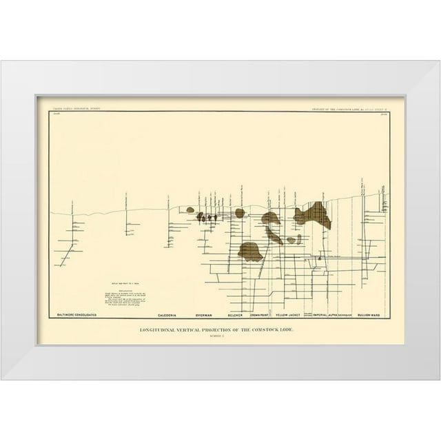 Becker 18x13 White Modern Wood Framed Museum Art Print Titled ...