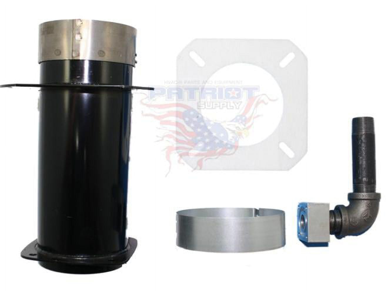 Beckett CG4PBF4 Blast Tube With Welded Insertion for Peerless WB/ECT 4 ...