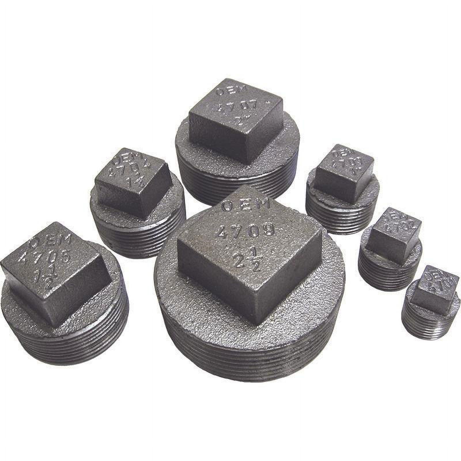 Beckett Cast Iron Square Head Plugs - Walmart.com