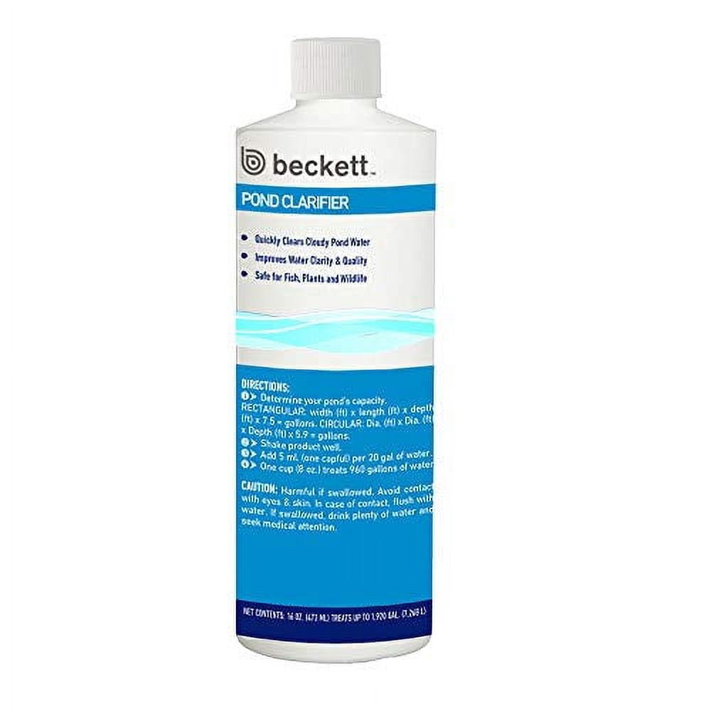 Beckett Corporation CPPC16 16-Ounce Clarifier Water Treatment for Ponds ...