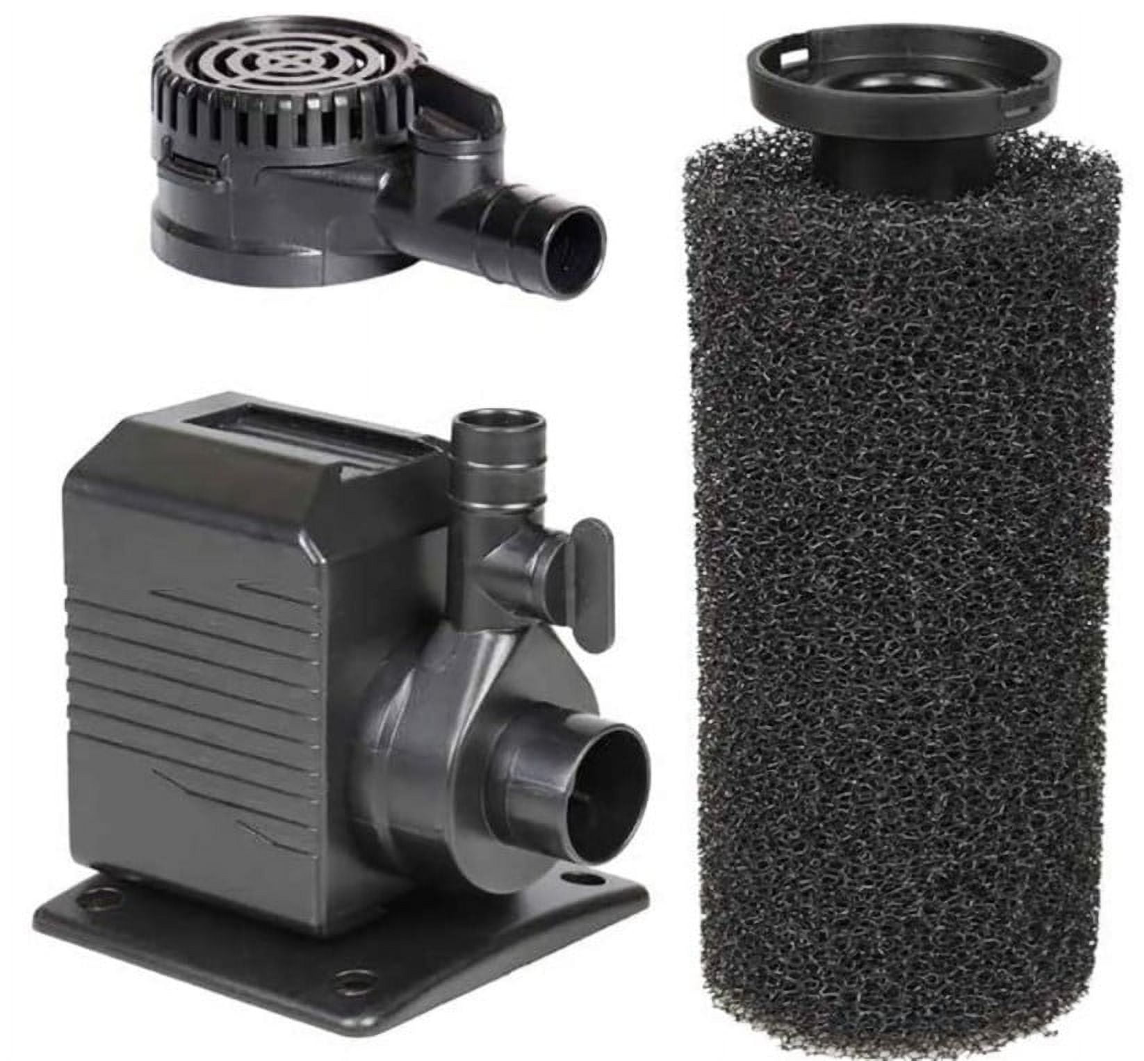 Beckett Outdoor Submersible Water Pump for Small Pond and Fountain ...