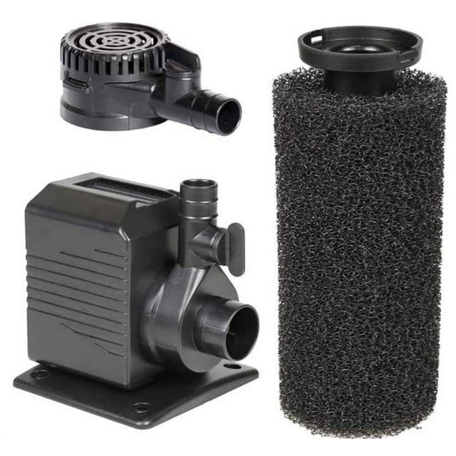 Beckett Outdoor Submersible Water Pump for Small Pond and Fountain ...