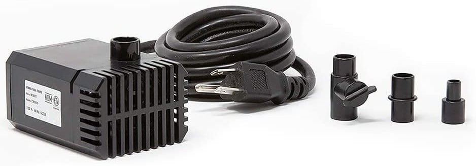 Beckett Fountain Pond Pump Kit, Water Pumps, Auto Shutoff, Oil-Free ...