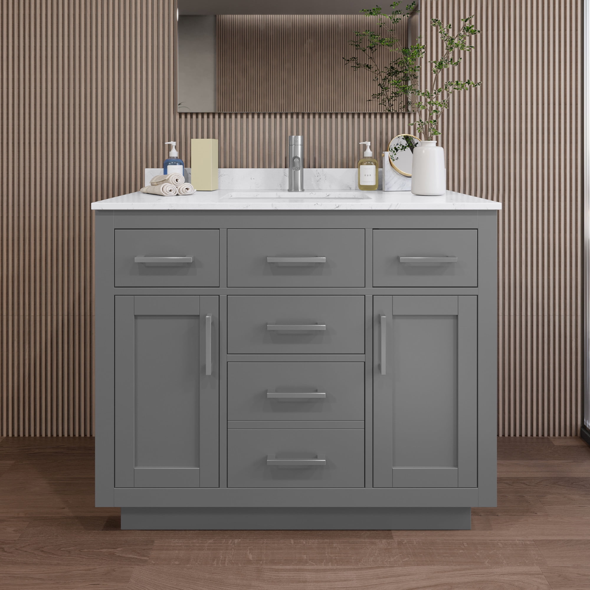 Wyndham Collection Wcg262642s-Vca-Unsmxx Beckett Tk 42" Free Standing ...