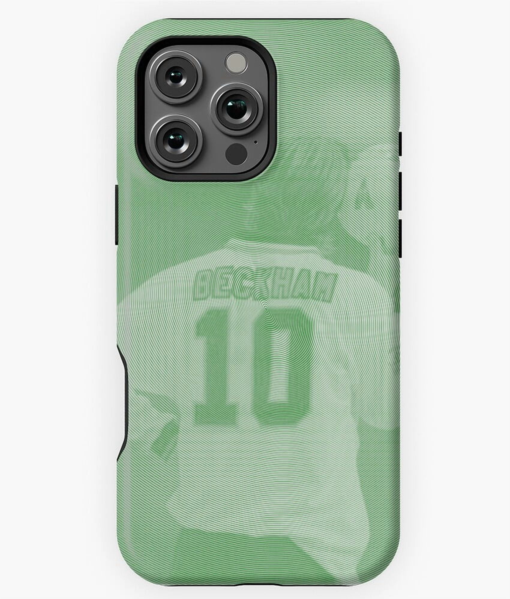 Beckham Stamp Style Football Art M3244 Phone Case for iPhone 17 16 15 ...