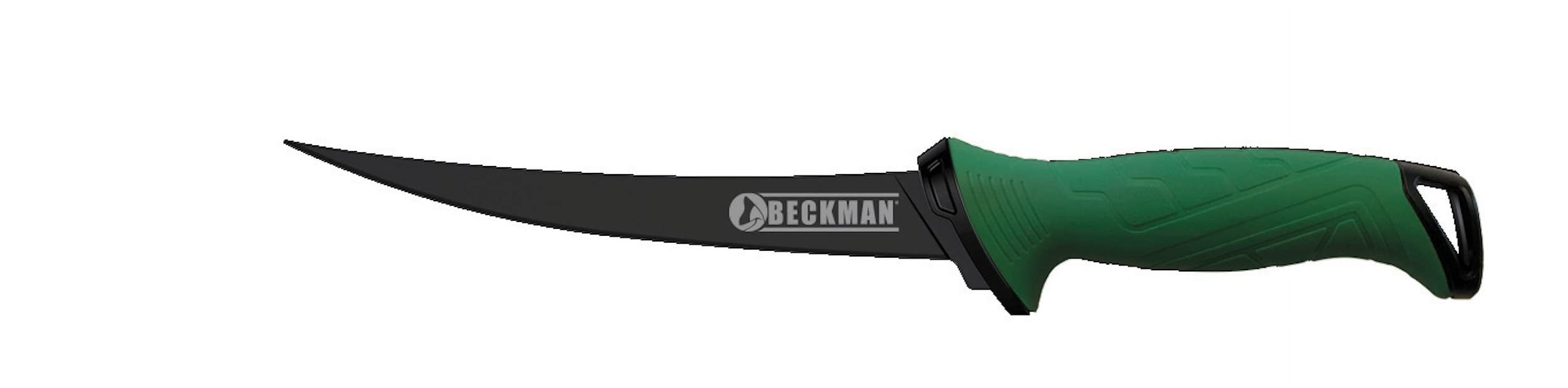 Beckman Fillet Knife 7" 420J2 Stainless Blade and Ergonomic Soft Grip ...