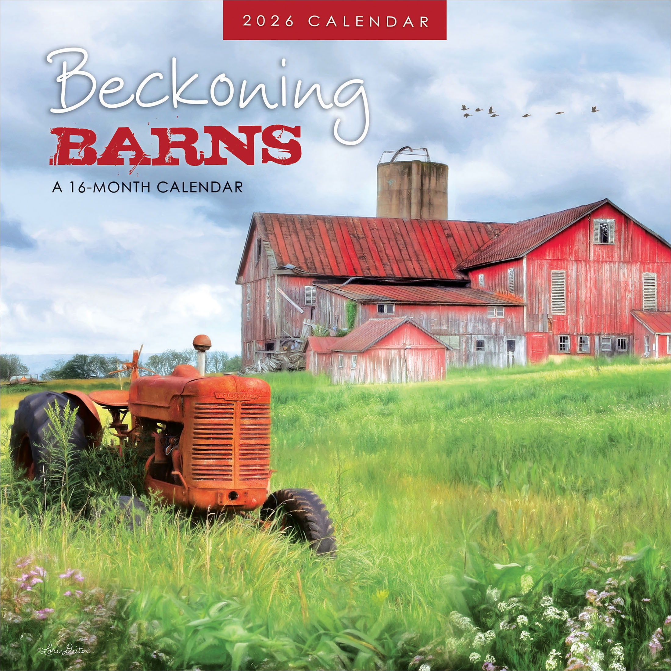 Beckoning Barns | 2026 7x14" (Hanging) Monthly Mini Wall Calendar ...