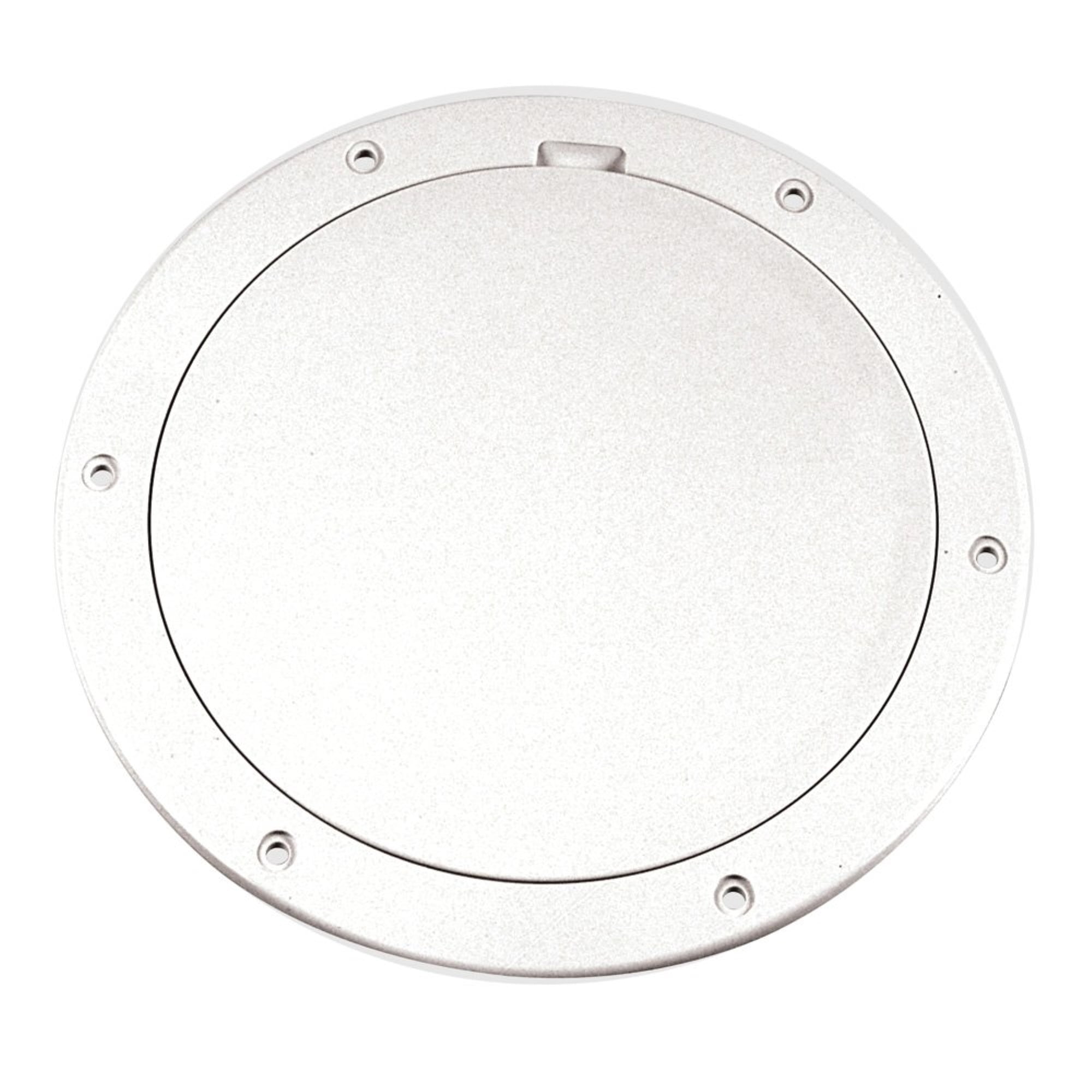 BECKSON 6" SMOOTH CENTER PRY OUT DECK PLATE WHITE 6.5" CUT - Walmart.com