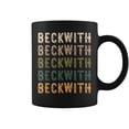 Beckwith Personalized Reunion Matching Family Name Coffee Mugs ...