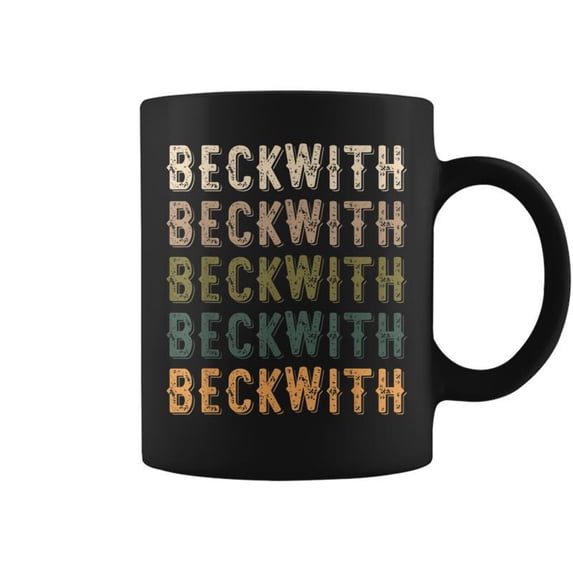 Beckwith Personalized Reunion Matching Family Name Coffee Mugs ...