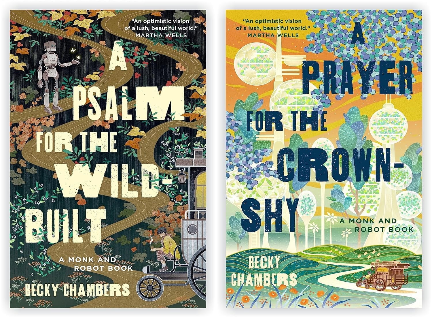 Becky Chambers 2 Book Set – Monk & Robot Series: A Psalm for the Wild ...