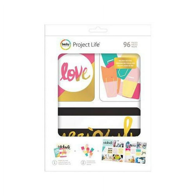 Becky Higgins Project Life Cards & Embellishments Mix & Match Kit ...