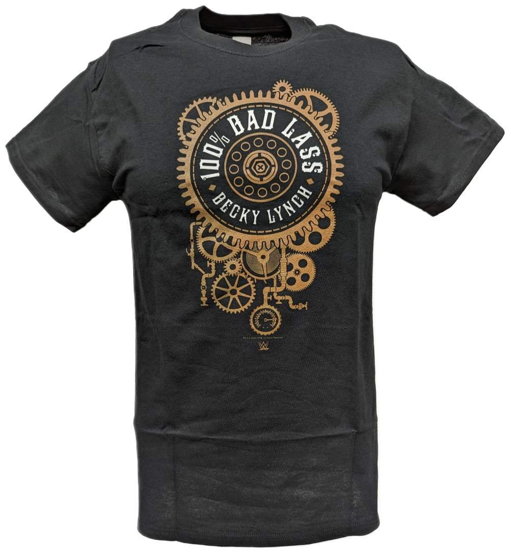 Becky Lynch 100% Bad Lass Black T-shirt - Walmart.com
