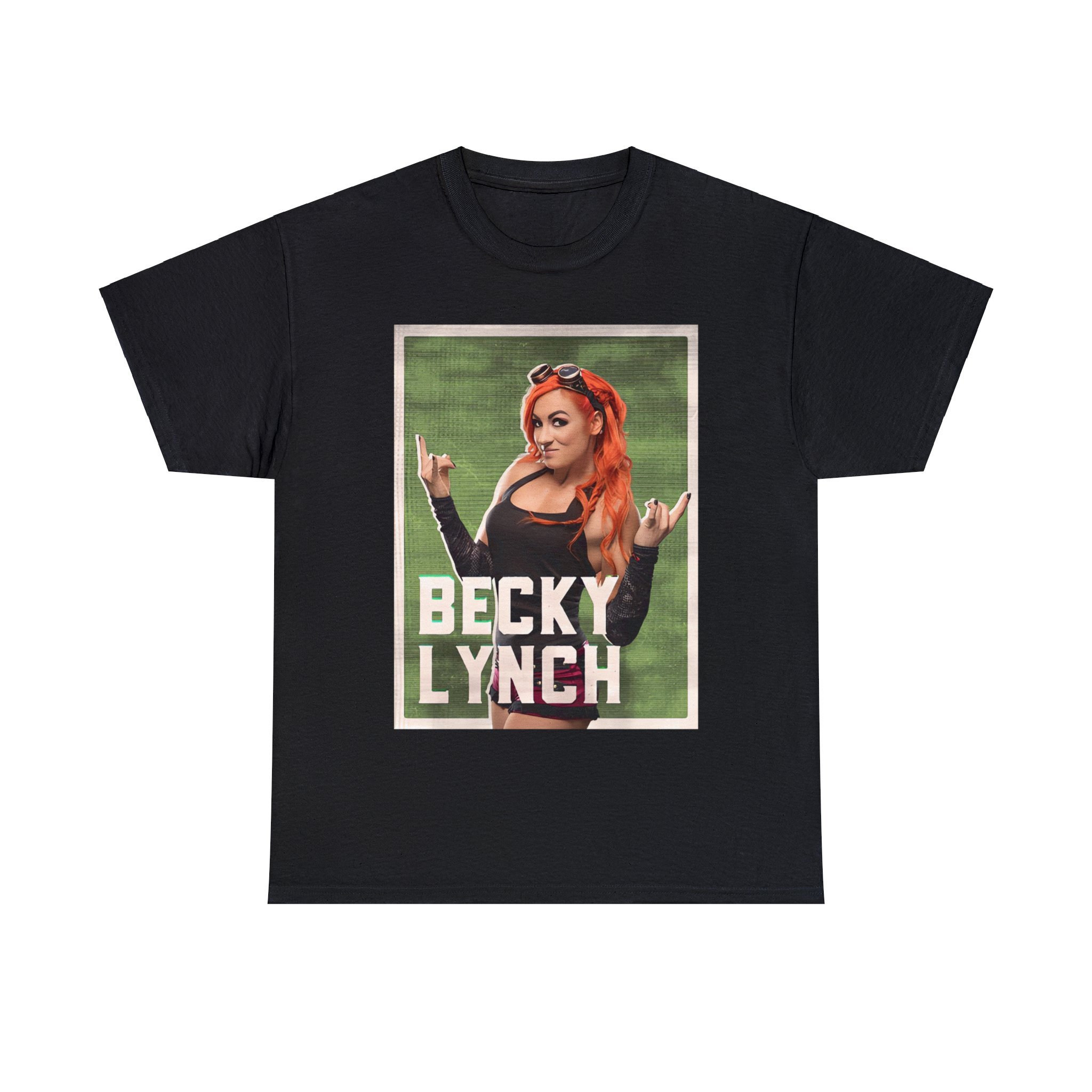 Becky Lynch Steampunk Style Black T-shirt - Walmart.com