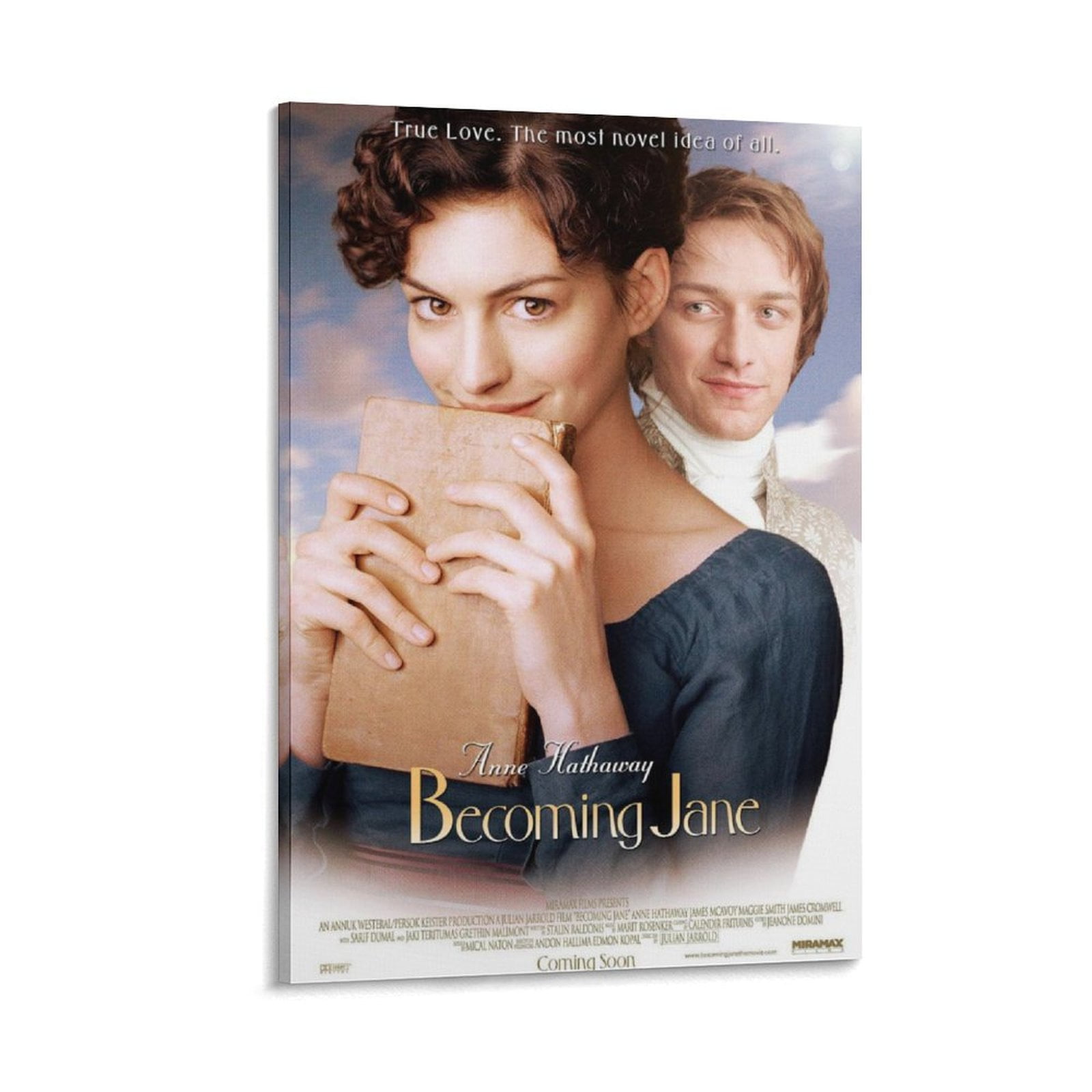 Becoming Jane Movie Poster Posters Wall Art Painting Canvas Gift Living ...