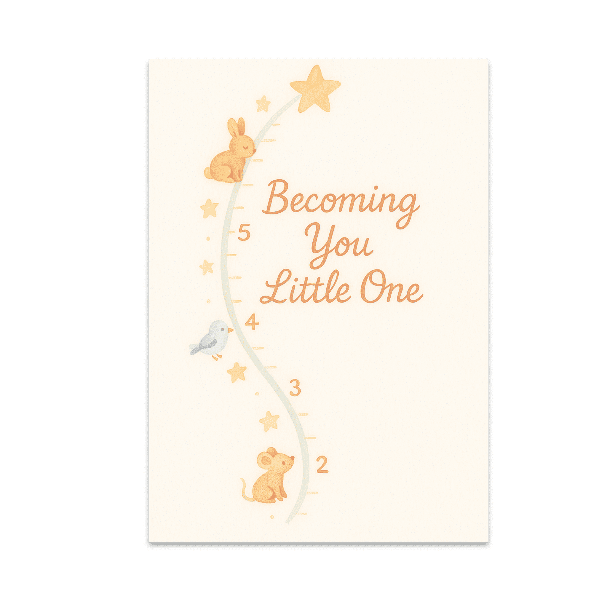 Becoming You Little One Growth Art - Nursery Decor - 13x19 Poster Print ...