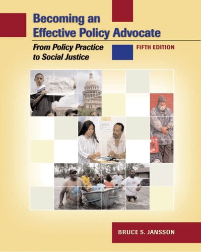Pre-Owned Becoming an Effective Policy Advocate: From Policy Practice ...