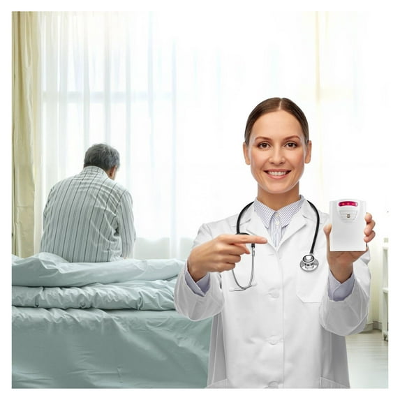 Bed Alarm System for Elderly, Wireless Bed Sensor Pad with Pager ...