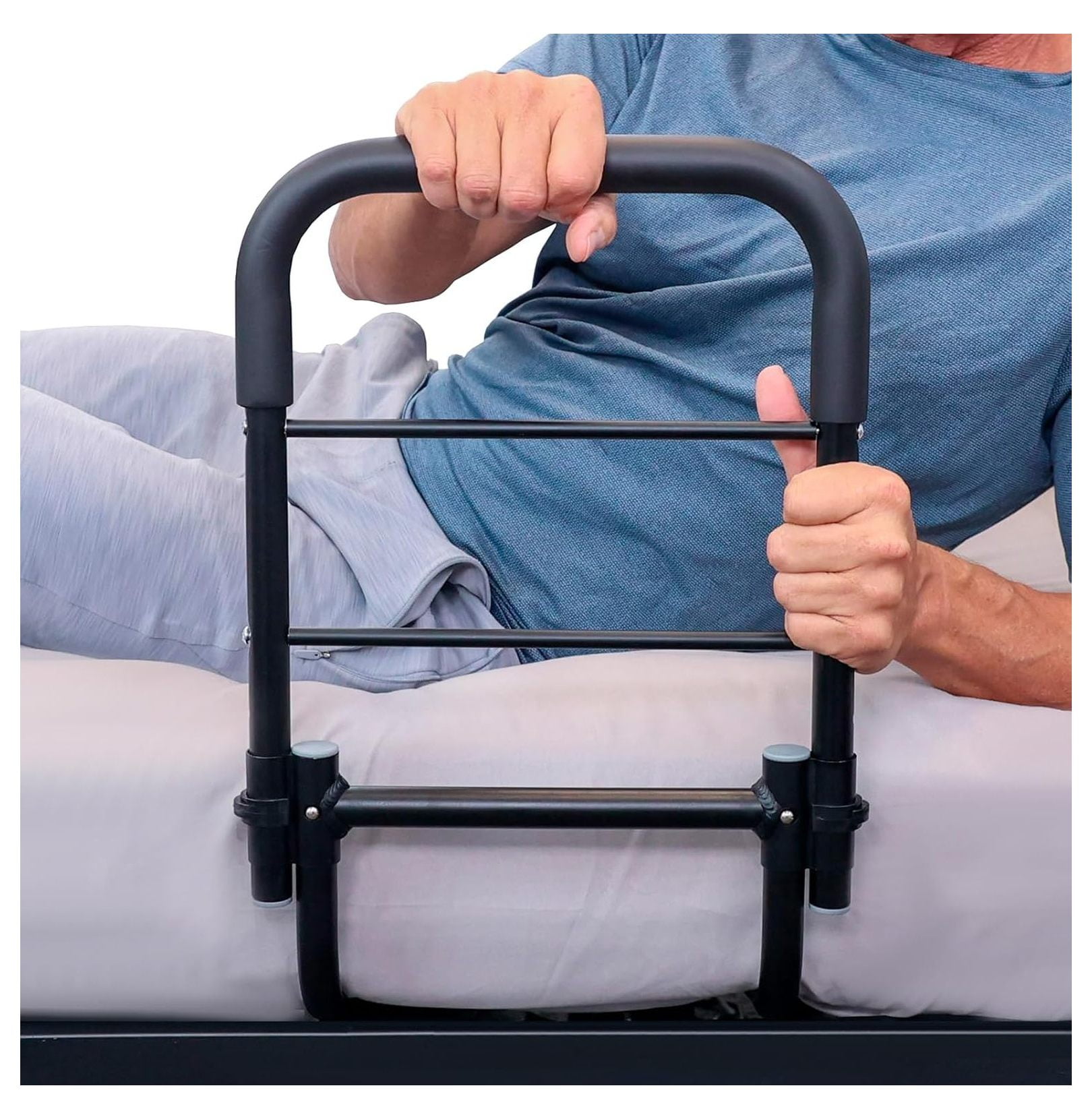 Bed Assist Rail for Elderly Adults Safety - Height Adjustable Bed Cane ...