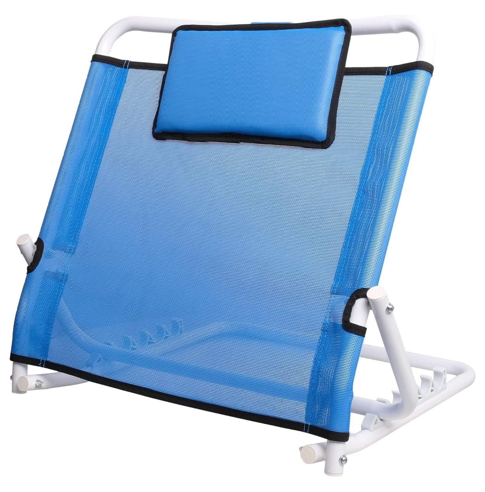 Bed Backrest Reading Bed Rest Pillows, Portable Folding Adjustable Sit ...